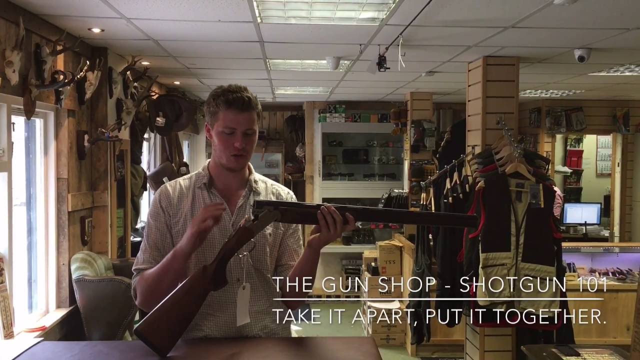 Can I break my gun down into parts to store it? - Shooting UK